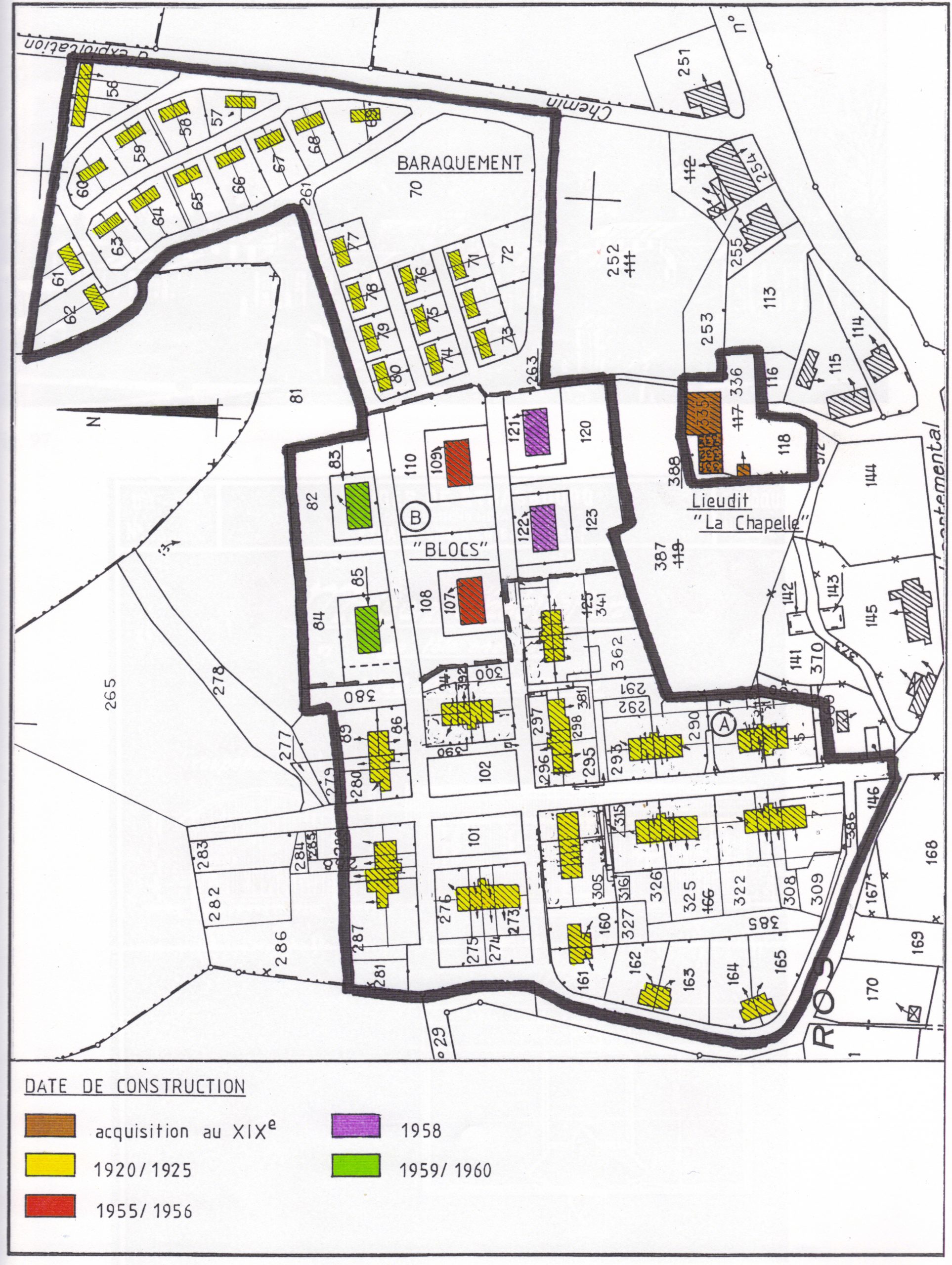 cités ouvrières - mine de Messeix - MINERAIL les cités ouvrières
